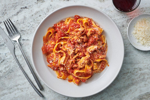 Chicken Thigh Ragu - Adopted from The New York Times by Ali Slagle ...